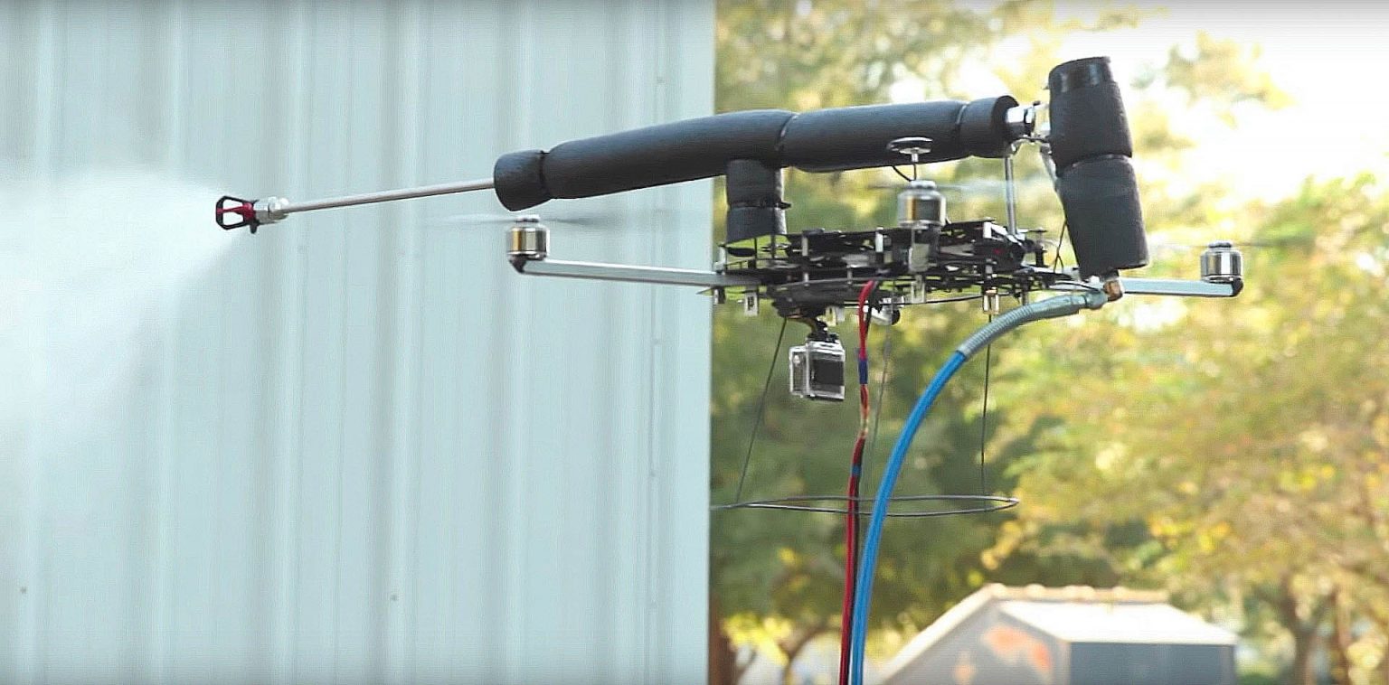 Commercial Painting Drones (Robots) to Apply Coatings 💻 🚁 🖌️
